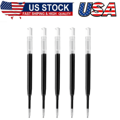 Black G2 Gel Ink Pen Refills, for Retractable Gel Pens, 0.5mm Fine ...