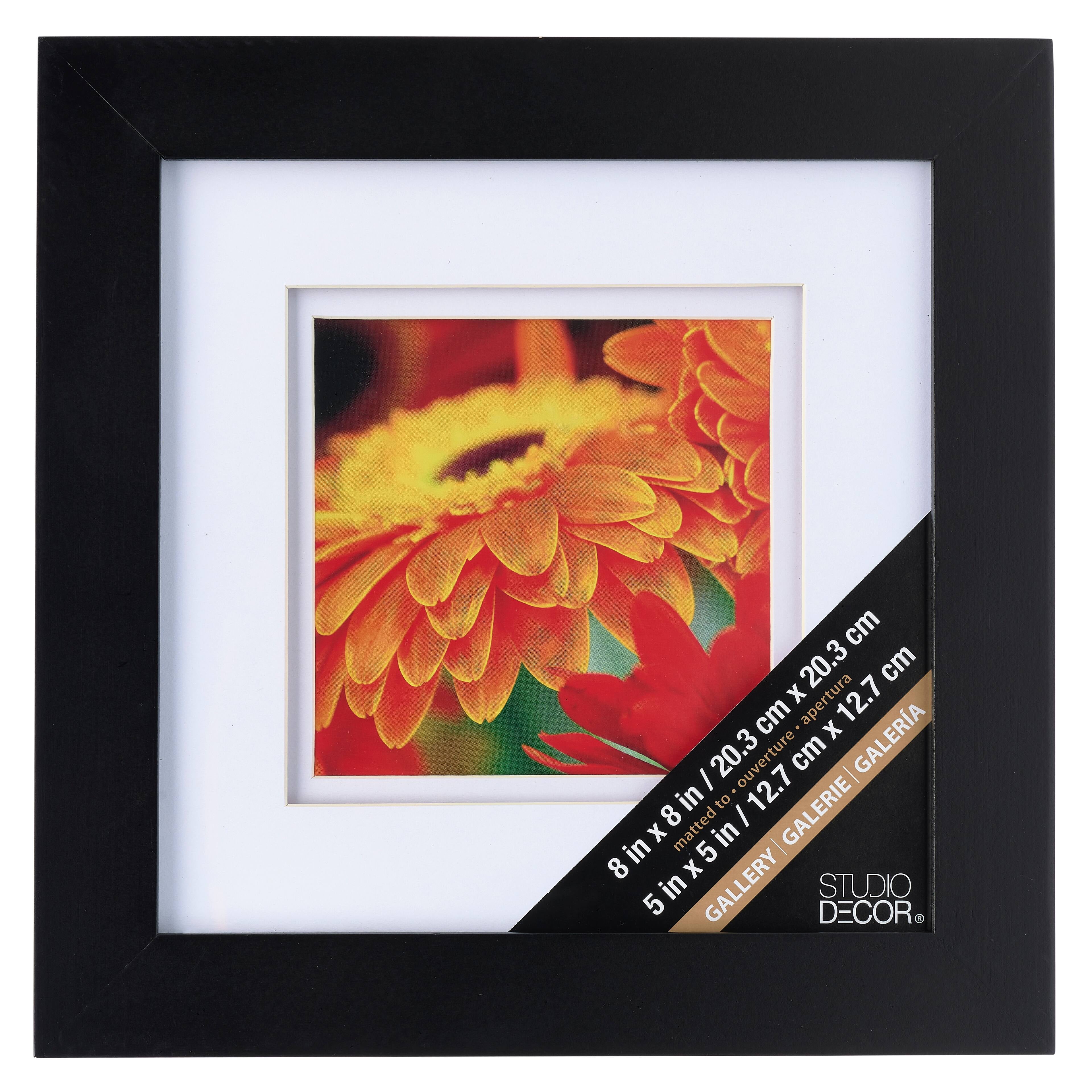 Gallery Black Frame with Double Mat by Studio Décor® - Walmart.com