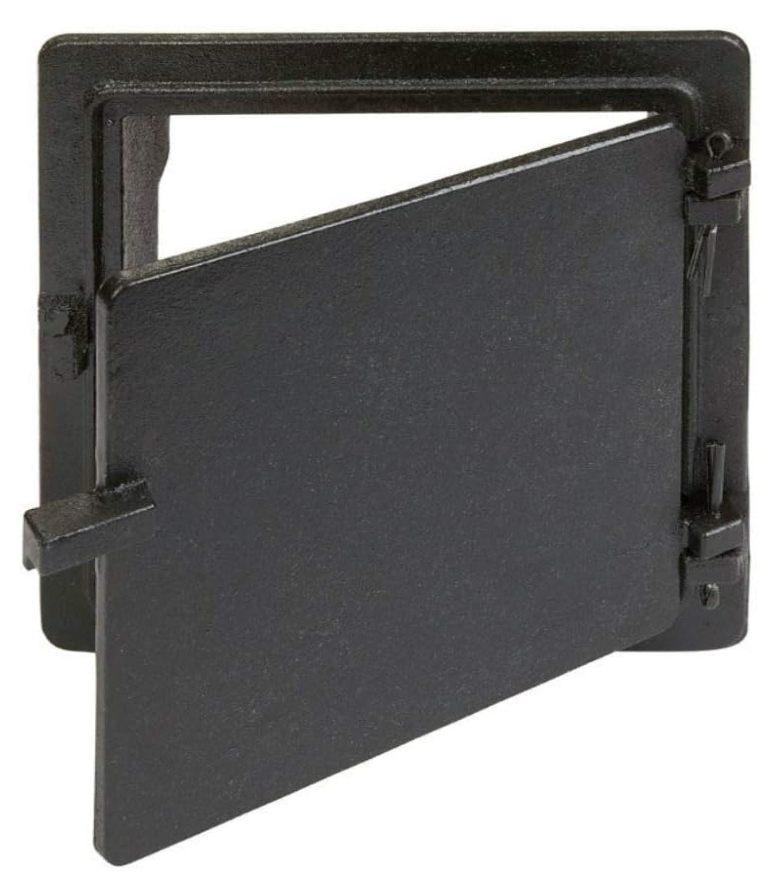 Black Galvanized Cast Iron Cleanout Door - Walmart.com