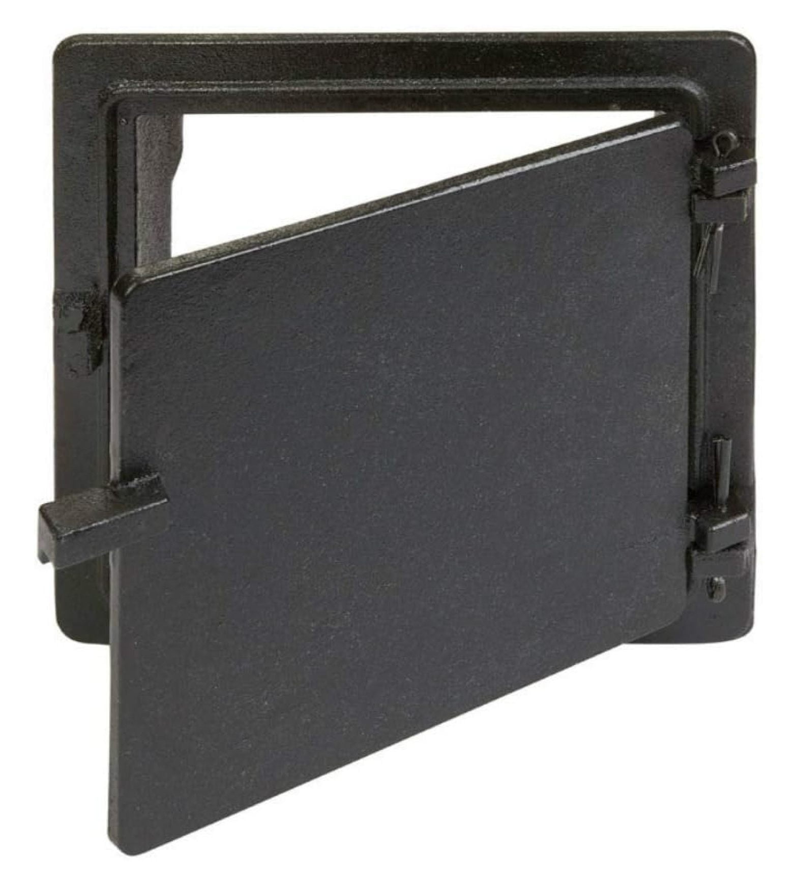 Black Galvanized Cast Iron Cleanout Door - Walmart.com