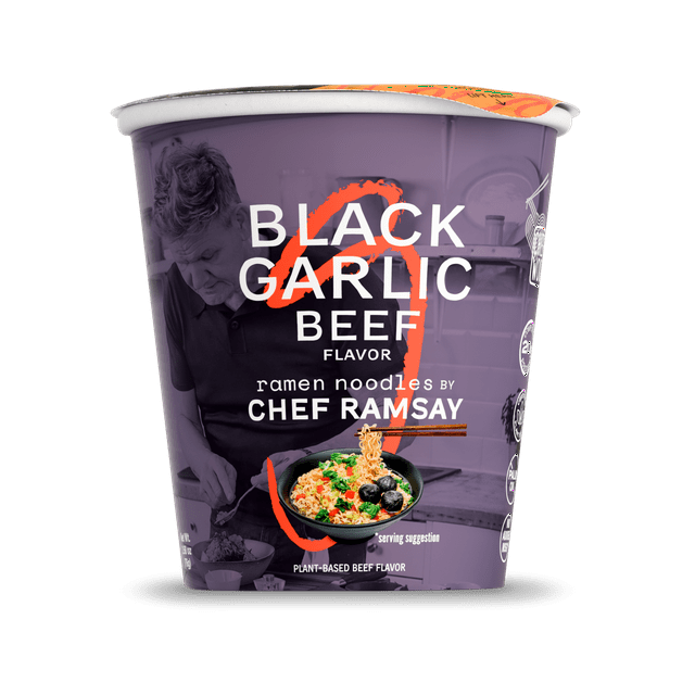 Black Garlic Beef Ramen Noodles by Chef Ramsay | Chef Woo High Protein ...