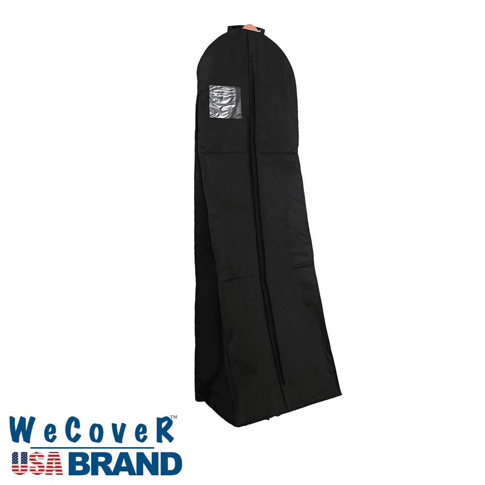 Black Garment Bag Clothes Cover Dust Proof Bags, Suit Bag Wedding Dress ...