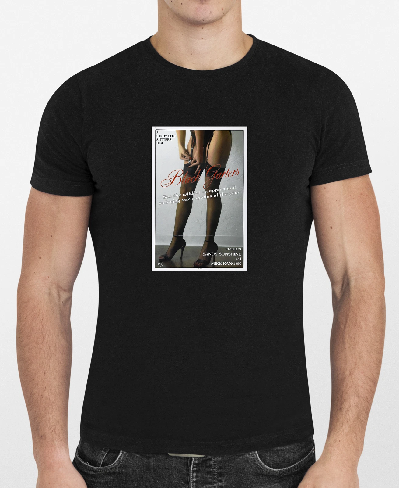 Black Garters 01 Movie Poster Graphic T Shirt Men or Women NEW ...
