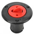 Black Gas/Fuel Tank Deck Fill Port with Key Cap for Yachts & Motorhomes ...