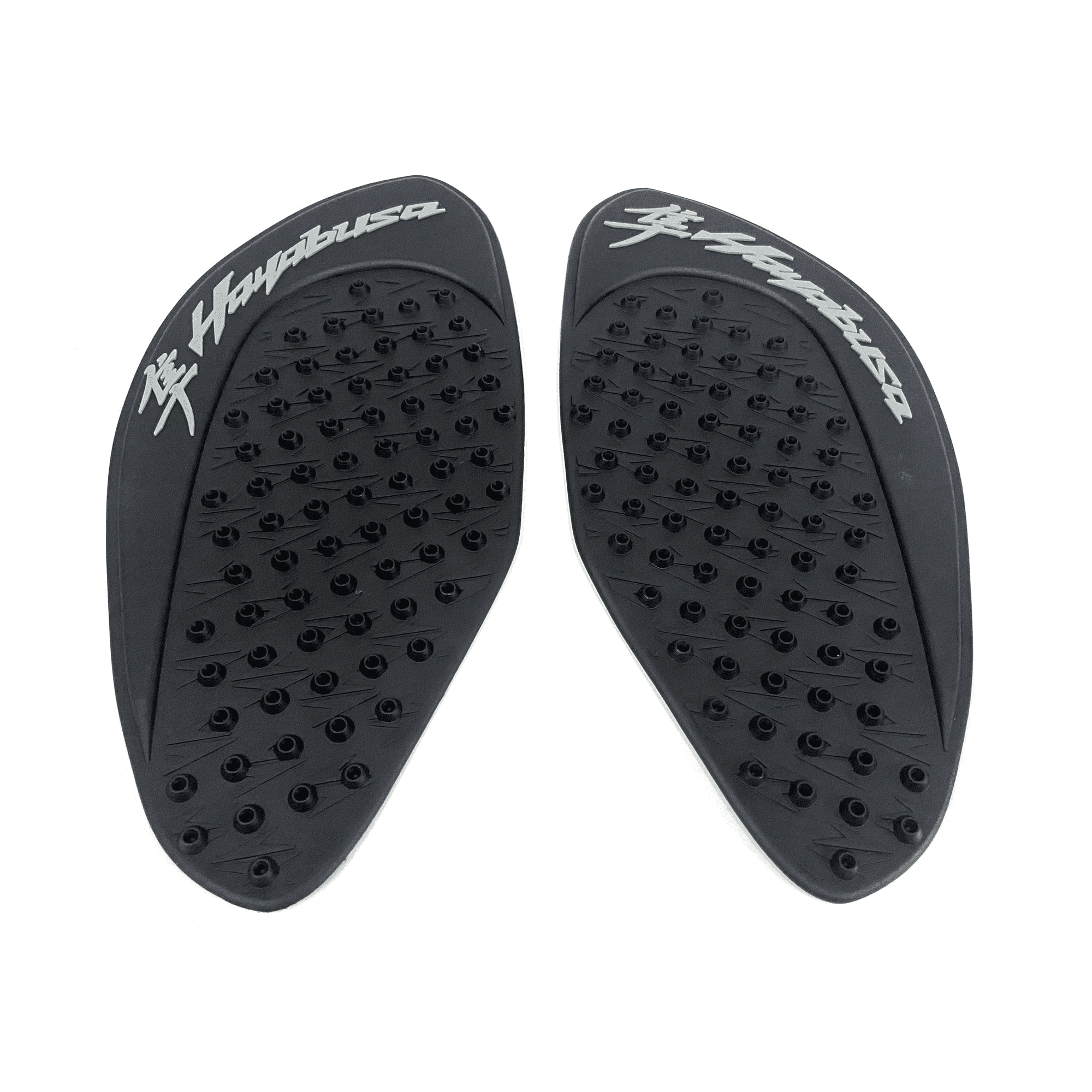 Black Gas Fuel tank Side pads Protector Knee Grip Traction Compatible ...