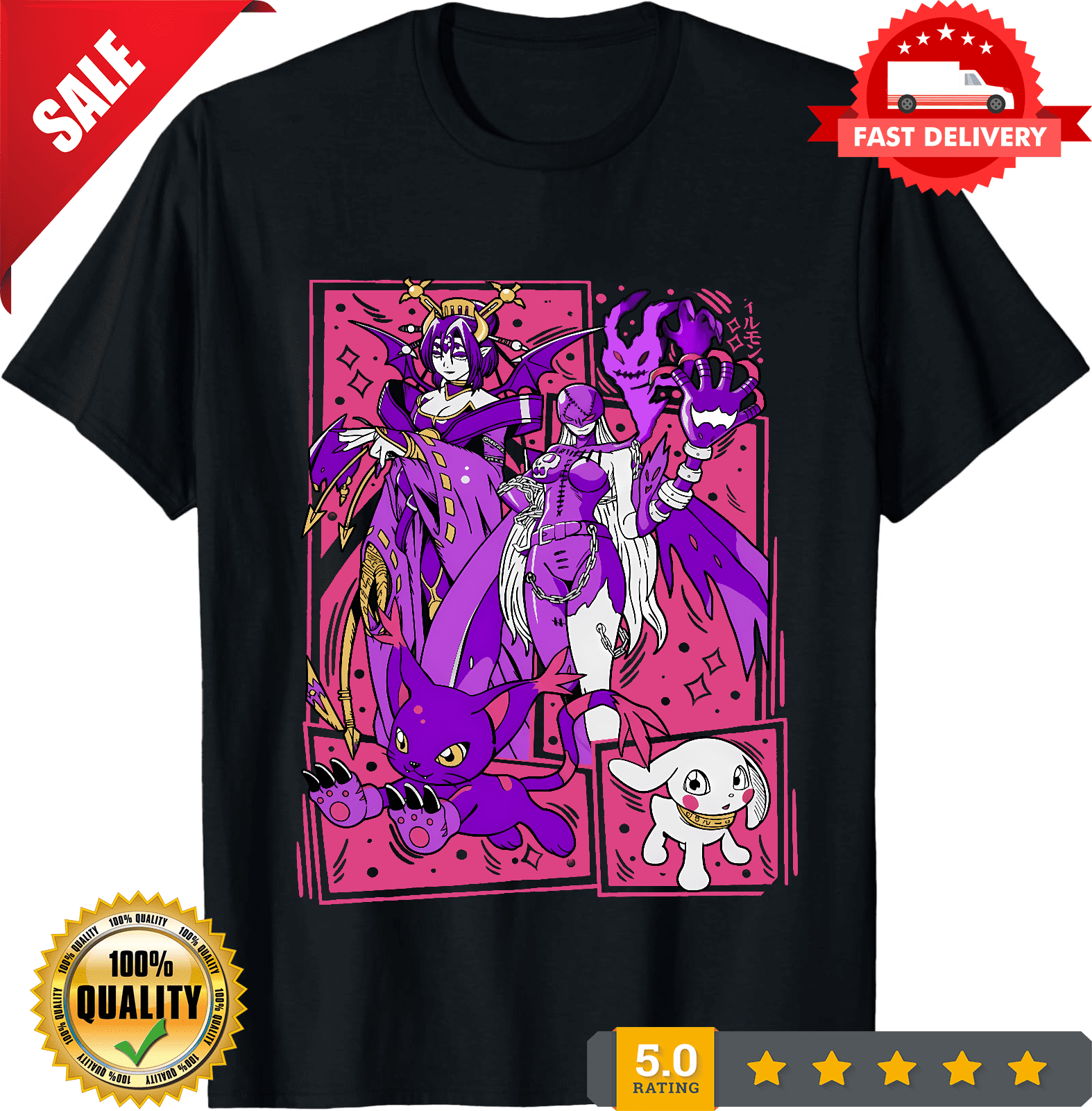 Black Gatomon Angewomon Tailmon Nefertimon Plotmon Digimon Adventure ...