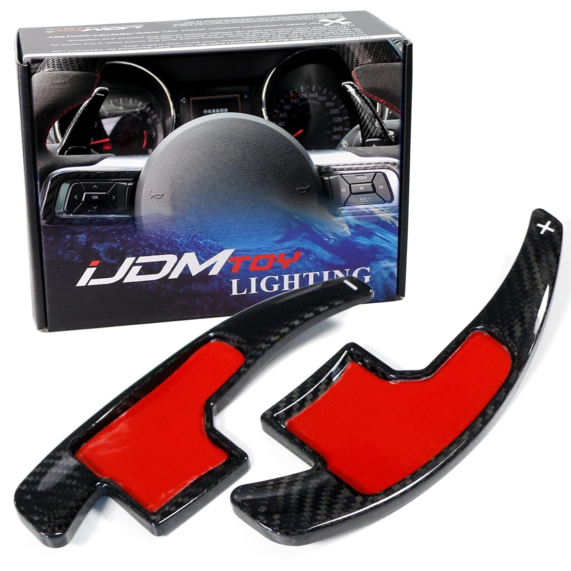Black Genuine Carbon Fiber Larger Paddle Shifter Extensions For 2015 ...