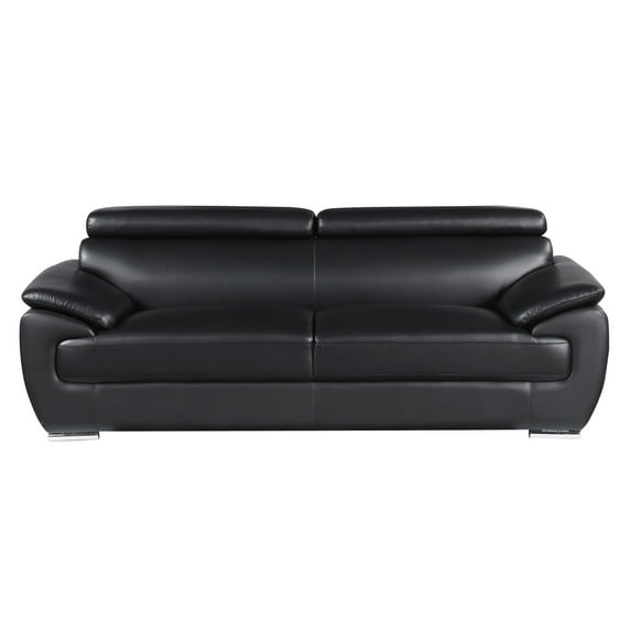 Black Genuine Leather - 3 - layer Foam Padding - Patio Enclosure / Adds ...