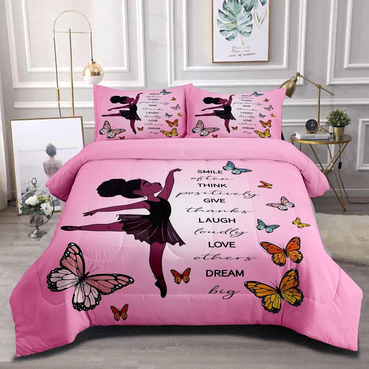 Black Girl Comforter Twin Sets,Black Girl Magic Bedding Set,African ...