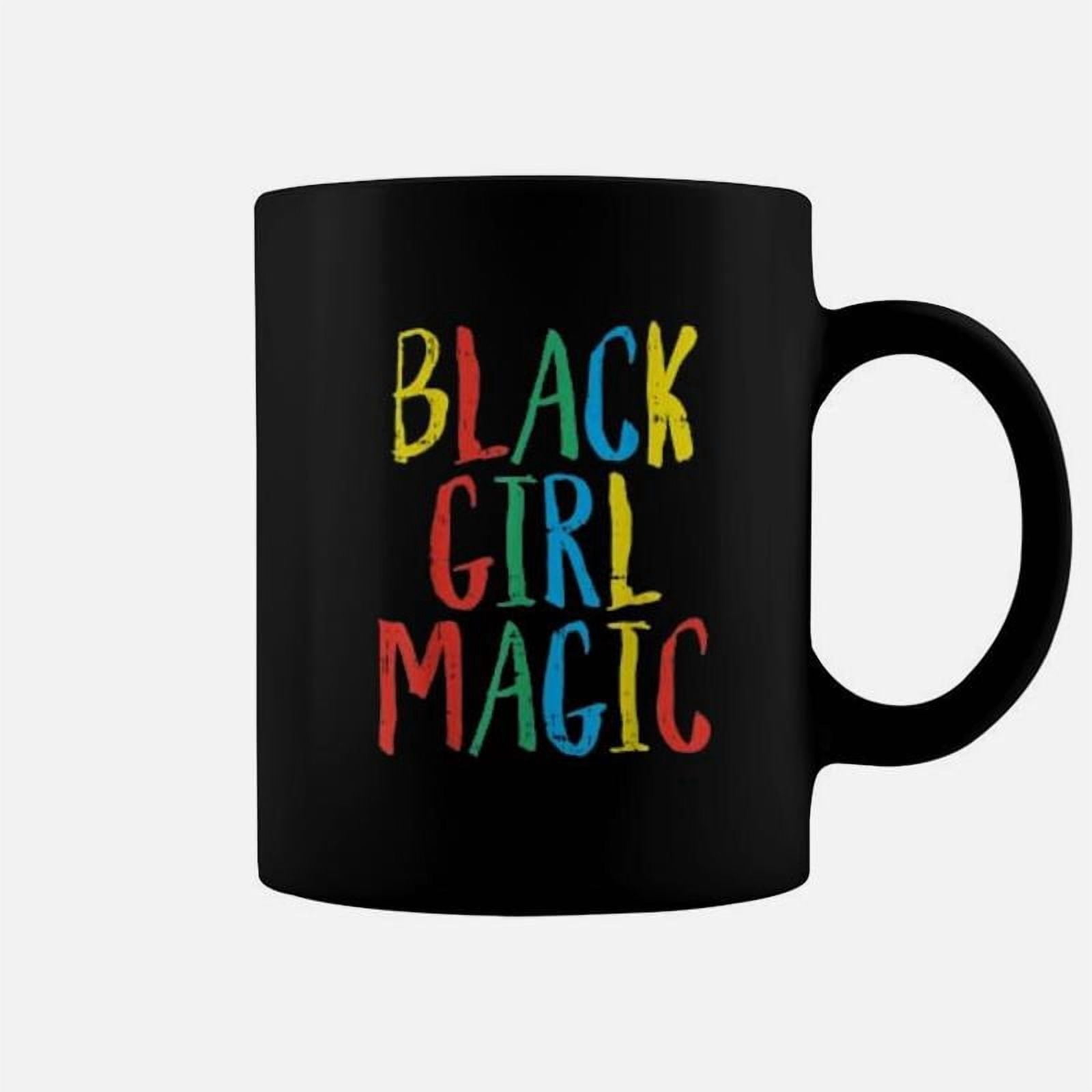 Black Girl Magic Colored Design Coffee Mug - Walmart.com