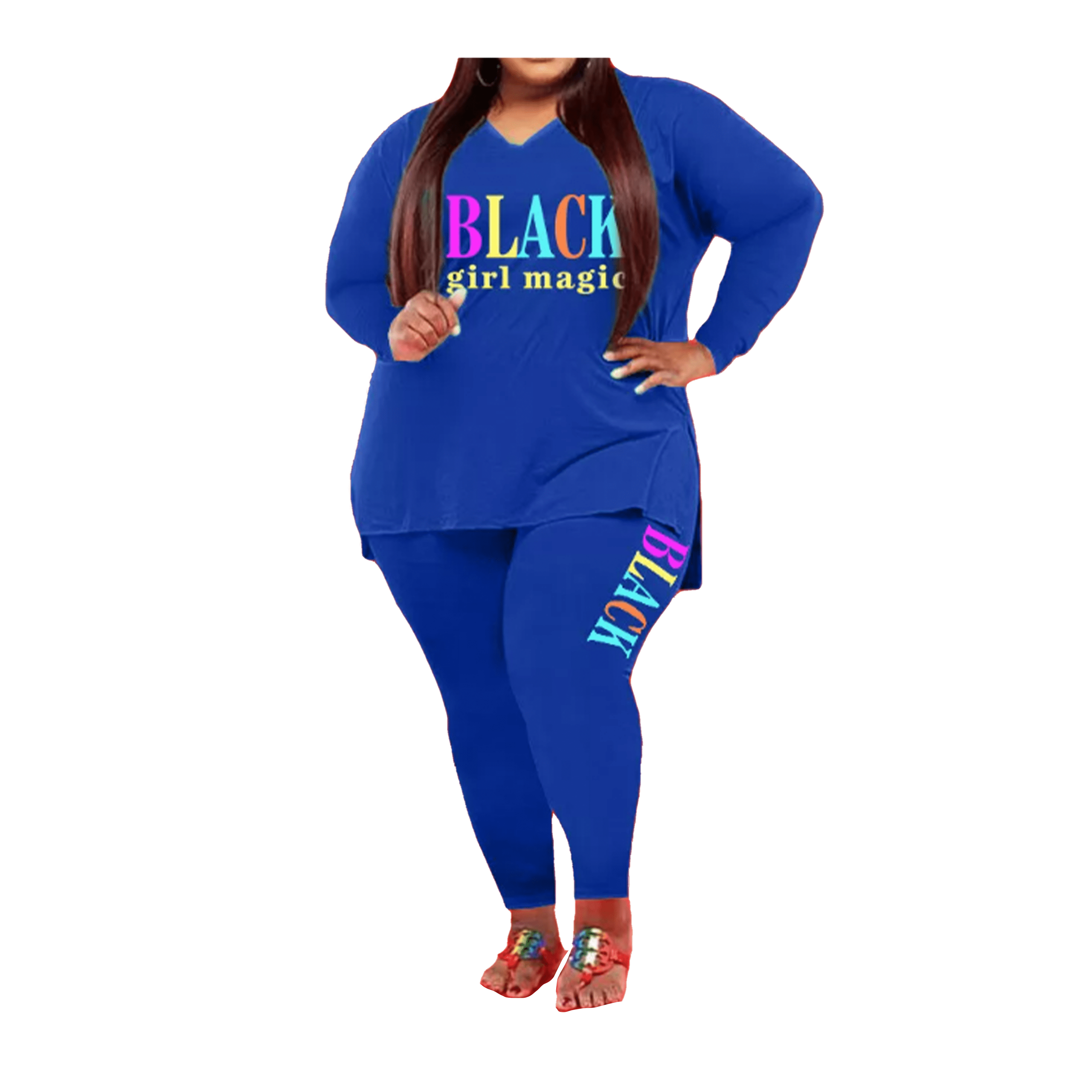 Black Girl Magic Legging Set - Walmart.com