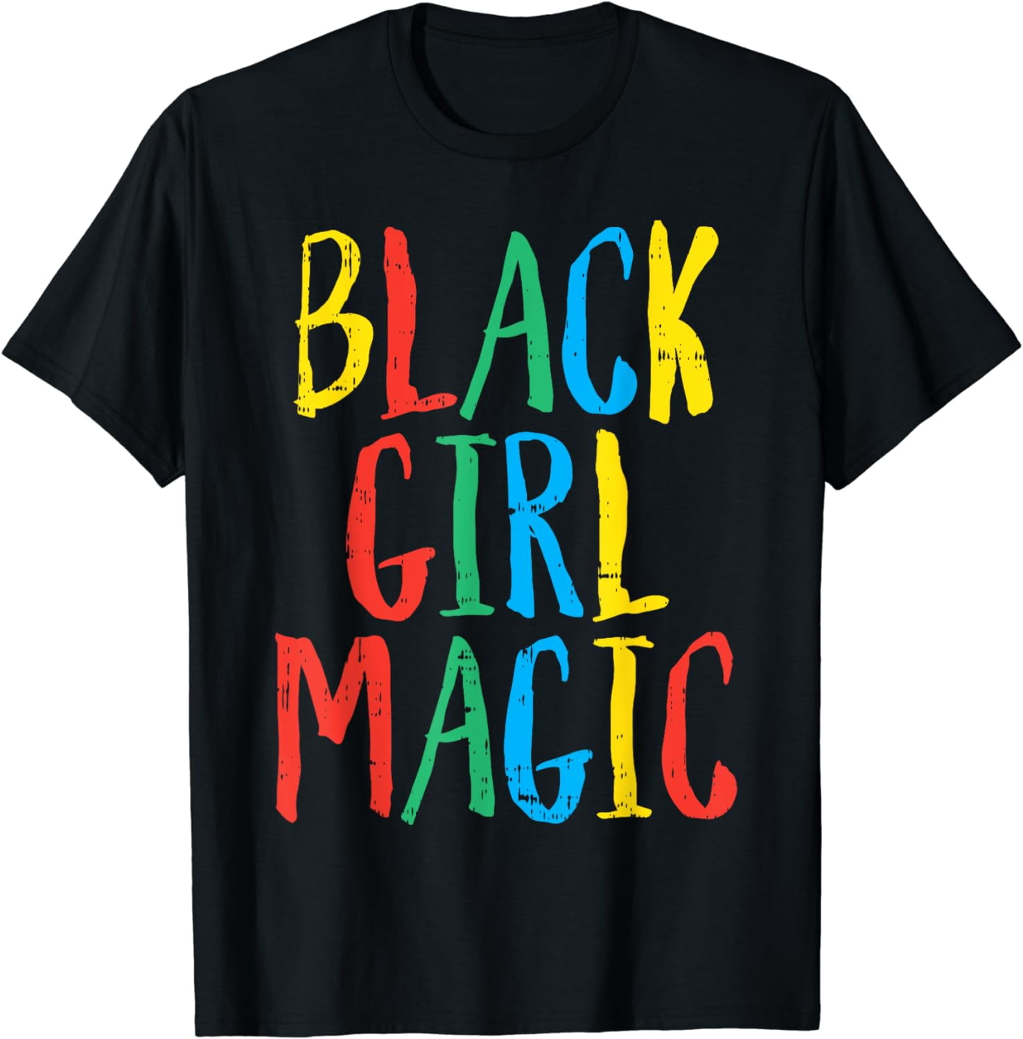 Black Girl Magic Melanin African American History Pride Gift T-Shirt ...