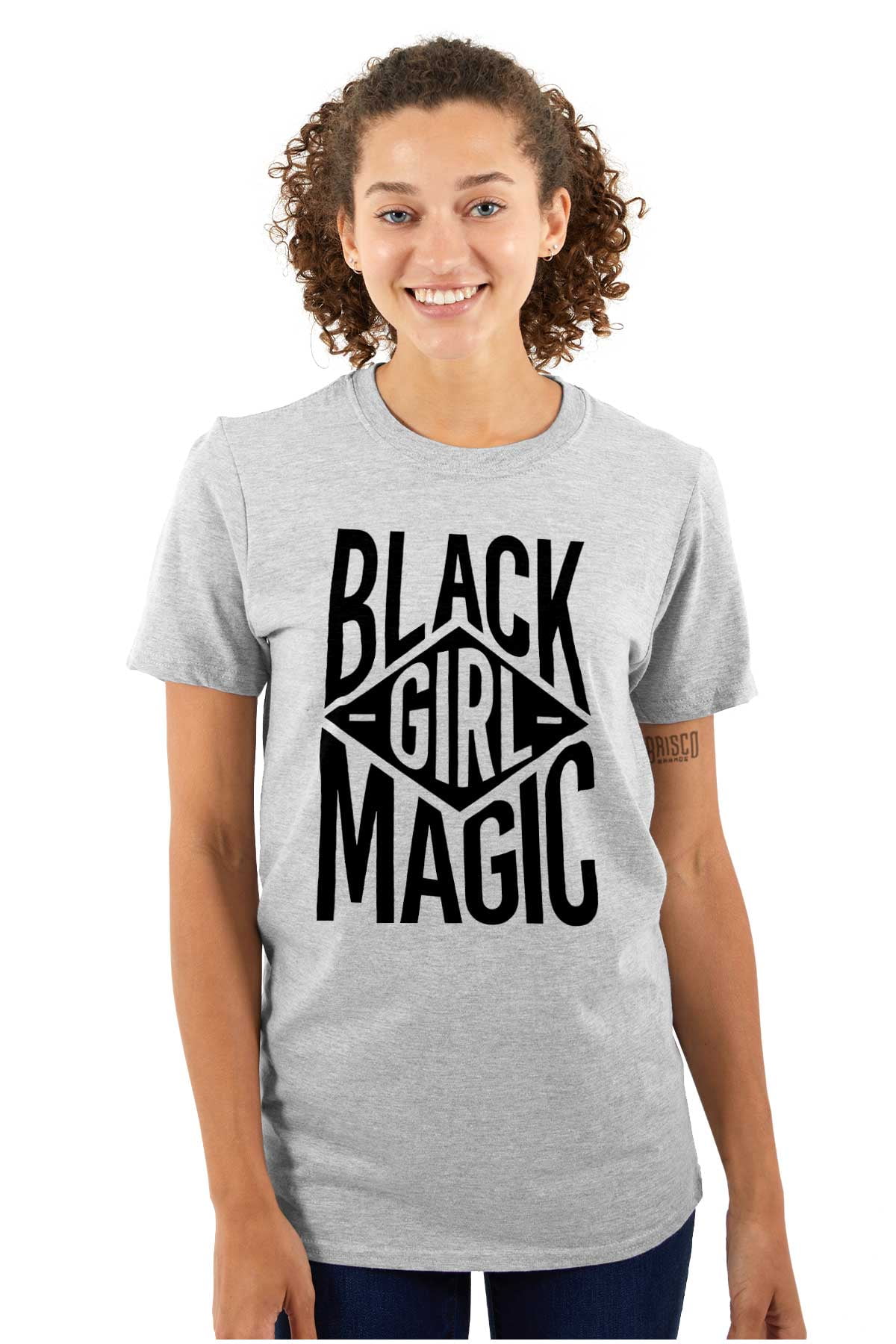 Black Girl Magic Melanin Queen Women Plus Size Graphic Tee Tees Brisco Brands 5X - Walmart.com