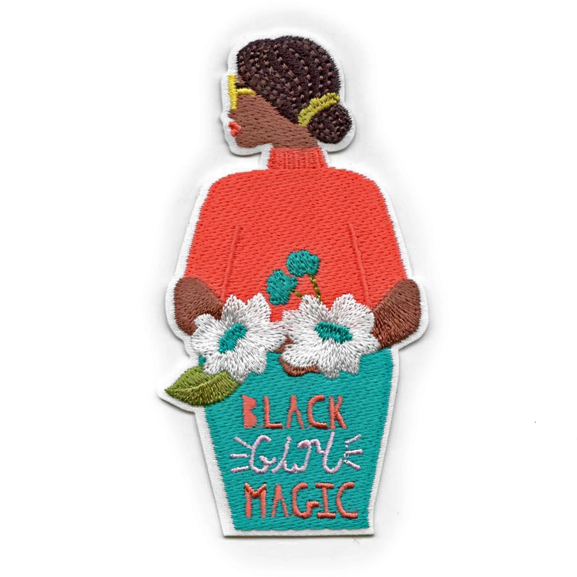 Black Girl Magic Patch Strong Feminine Women Embroidered Iron On ...