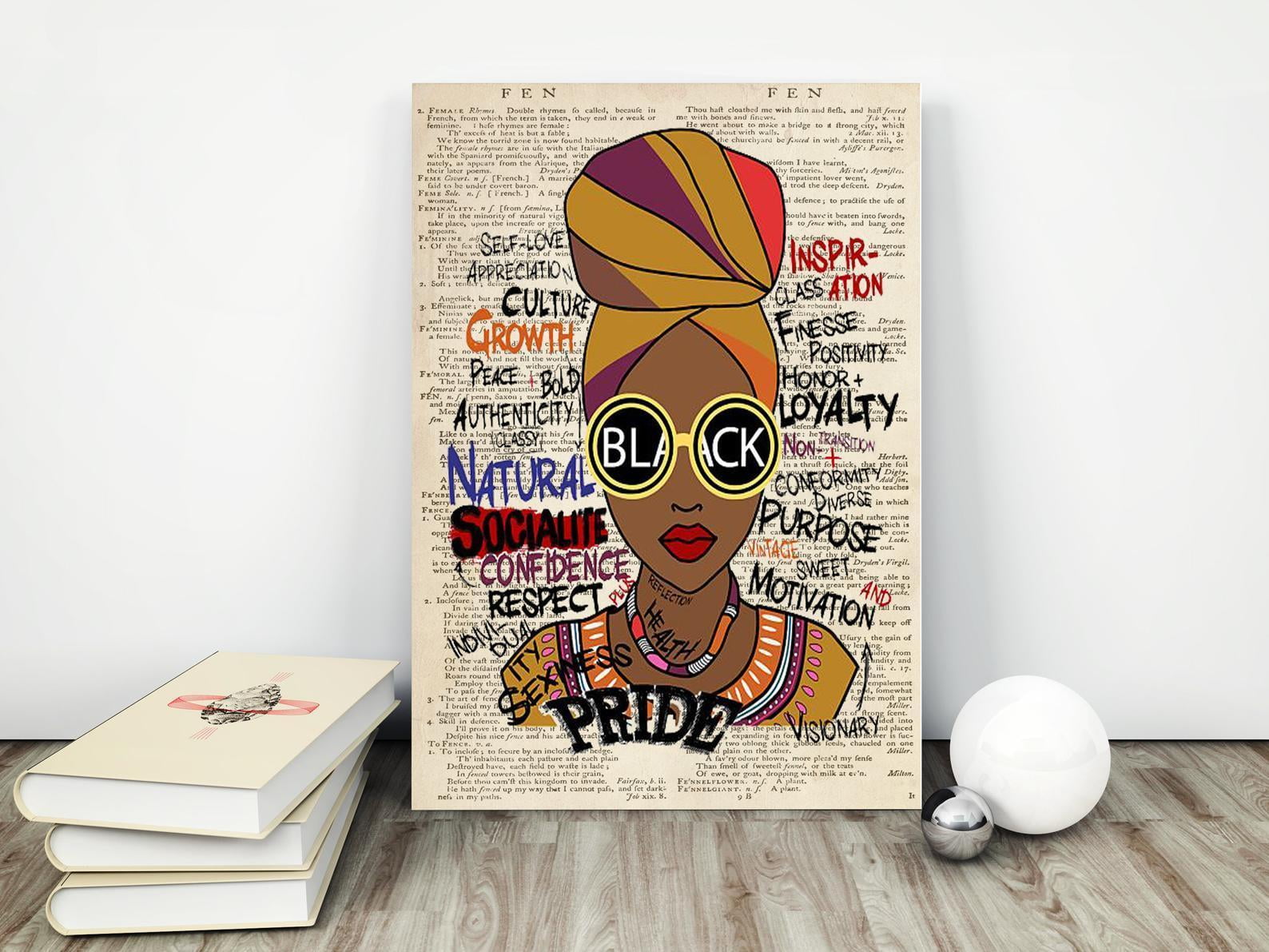 Black Girl Pride African American Girl African Queen Best Gift Ever ...