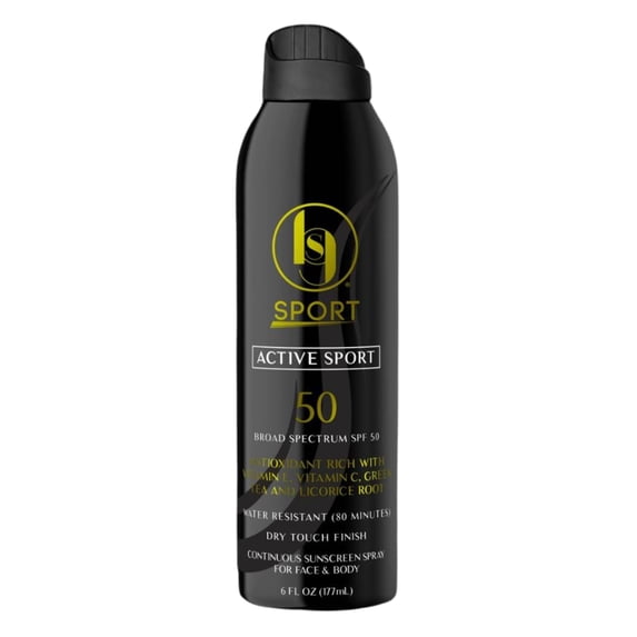 Black Girl Sunscreen Active Sport Spray, SPF 50, 6 fl oz - Walmart.com