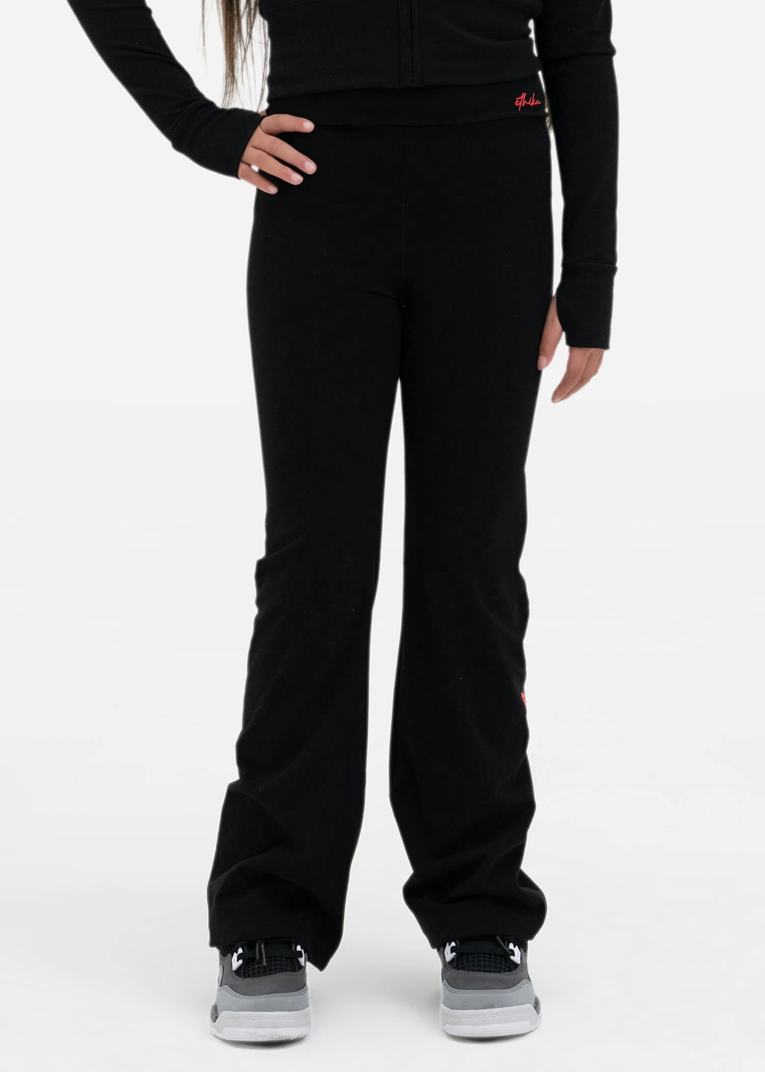 Black | Girls Flare Pants - Walmart.com