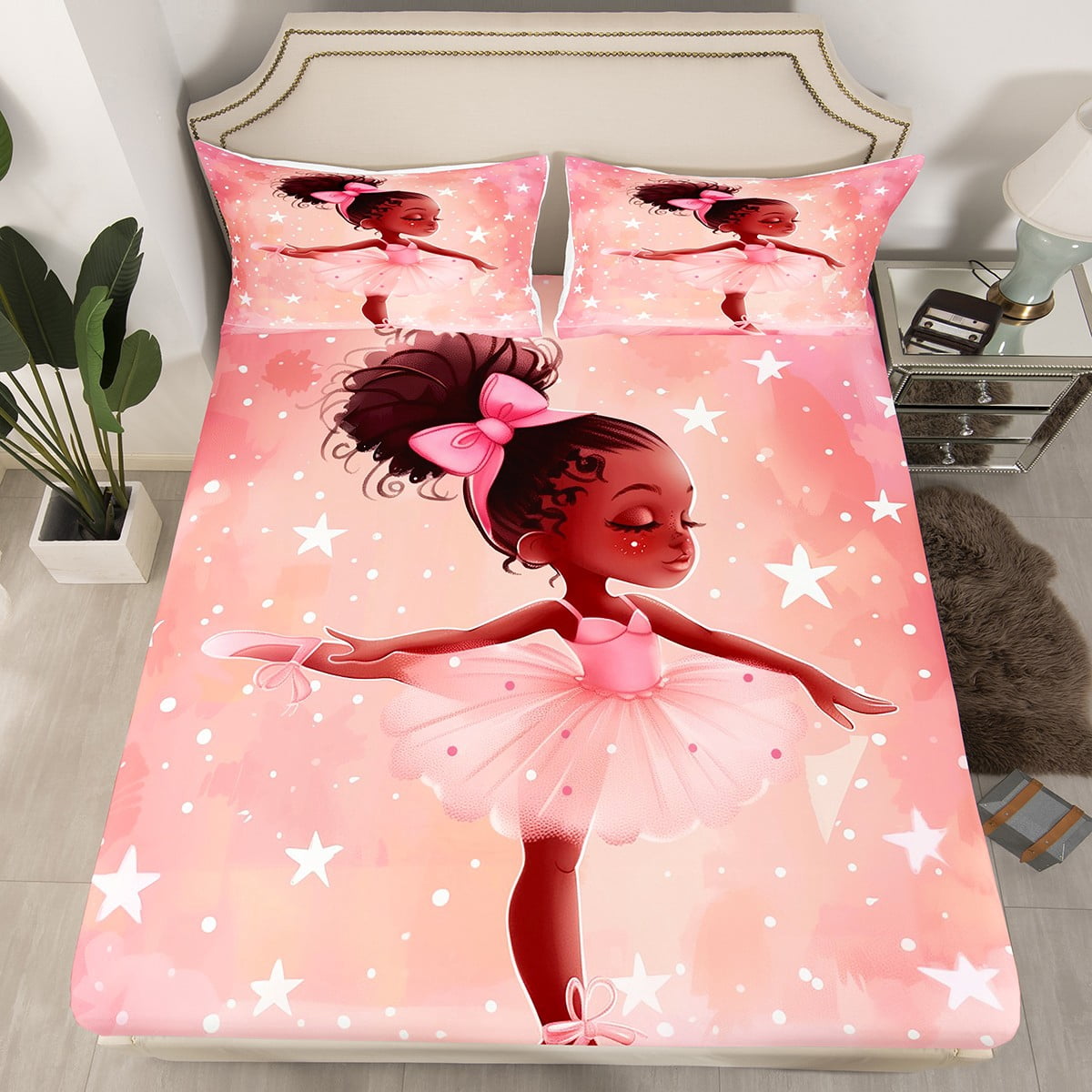 Black Magic Bed Sheets Little Black Princess Fitted Sheet American ...