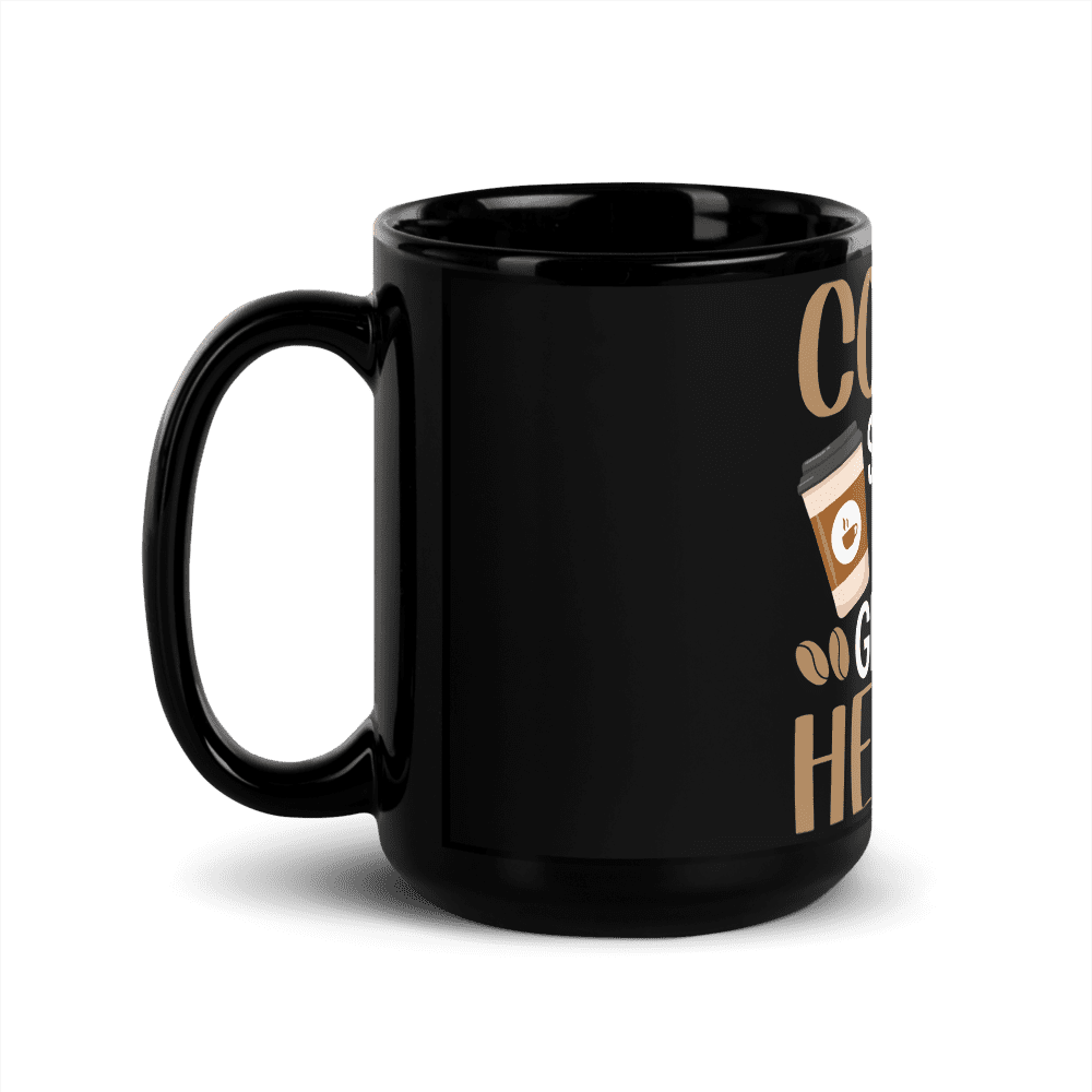 Black Glossy Mug (15 oz) - Walmart.com