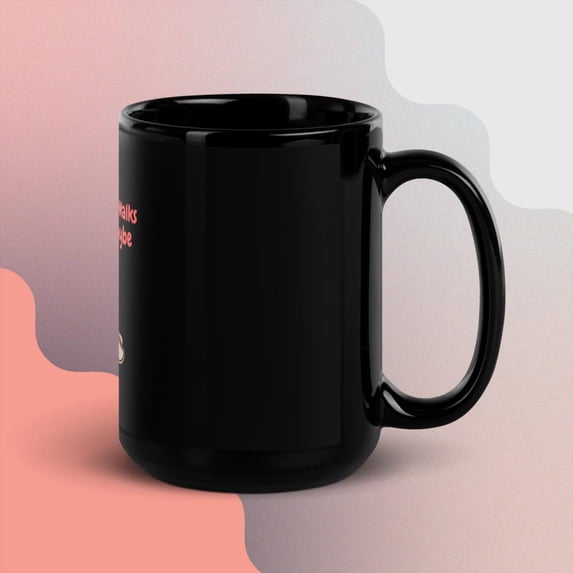 Black Glossy Mug (15 oz) - Walmart.com
