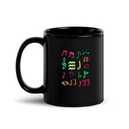 ThisWear Music Lovers Gifts Music Notes Mug Music Themed Gift Music ...