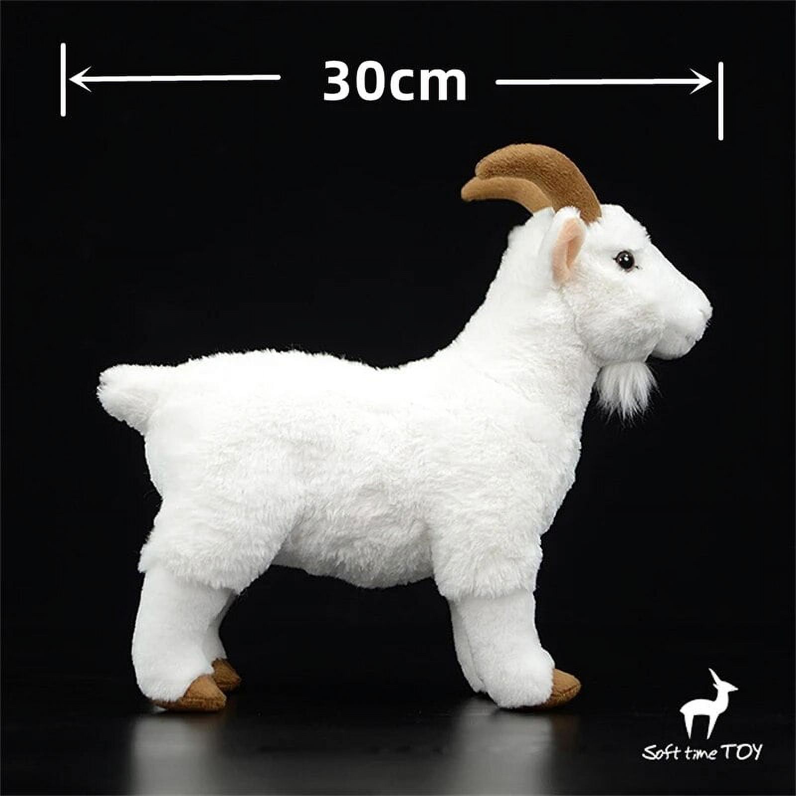 Black Goat High Fidelity Anime Cute Plushie Sheep Plush Toys Lifelike ...
