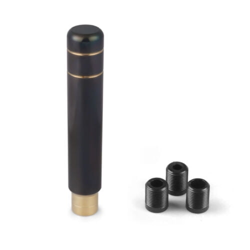 Black&Gold 180mm Car Gear Shift Knob Manual Transmission Shifter Lever ...