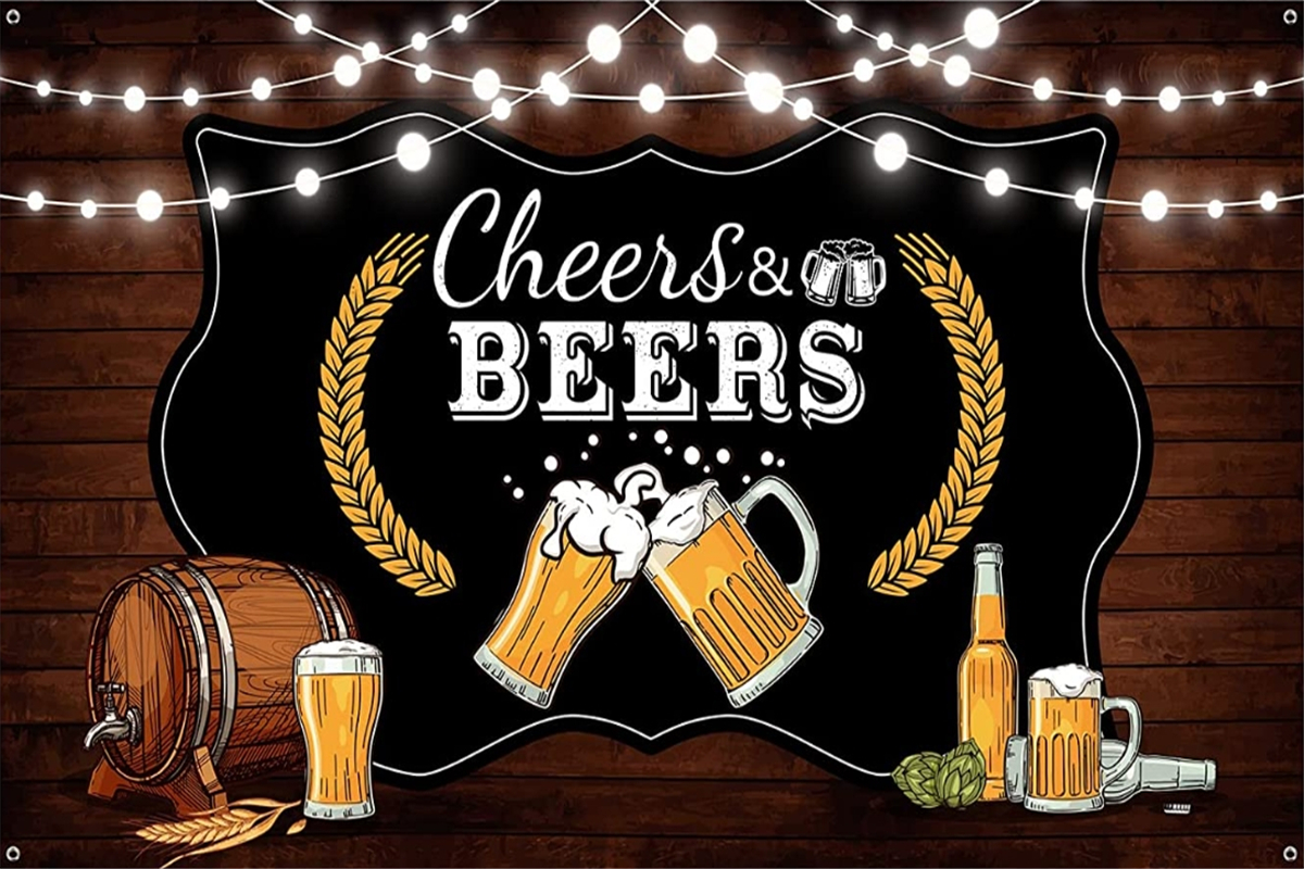 Black Gold Aged To Perfection Background Party r Whiskey Cheer And Beer ...