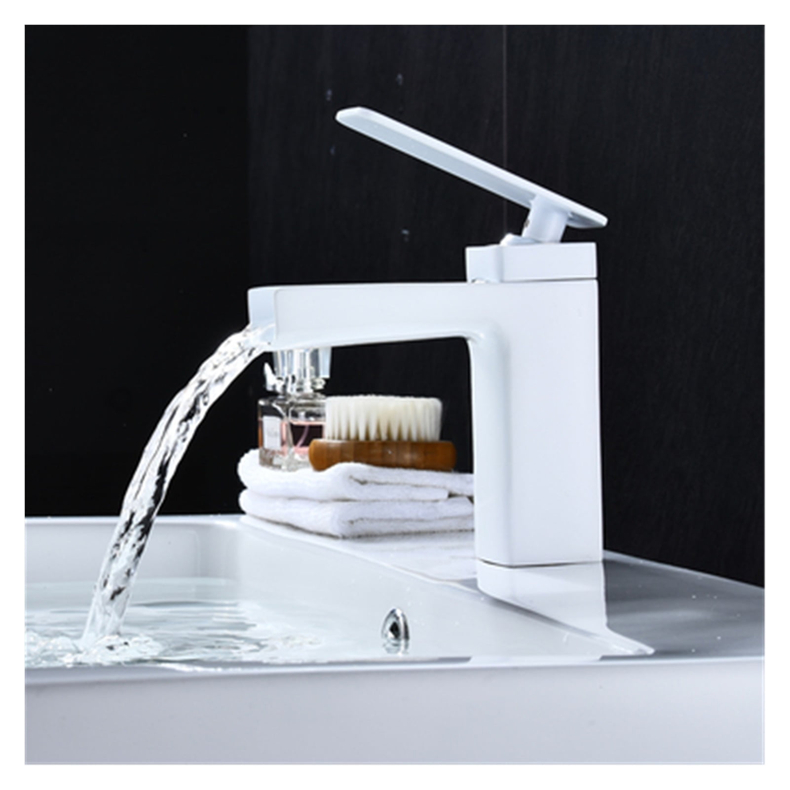 Black Gold Basin Faucet Bathroom Faucet Mixer Tap White Gold Basin ...