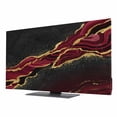 Black Gold Marble TV Dust Cover 24 Inch, Rose Red Luxury Modern ...