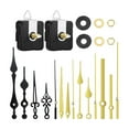 Black / Gold Pendulum Clock Movement Mechanism for Clocks Hand Repairing Equipment Parts Clock ...