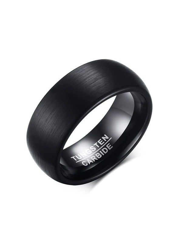 Black Gold Mens Wedding Ring
