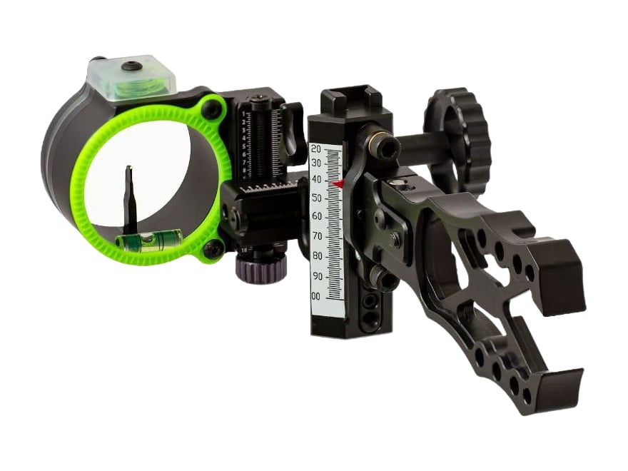 Black Gold Pro Sight Bow Sight Single Pin Scope X-Frame .019 RH ...