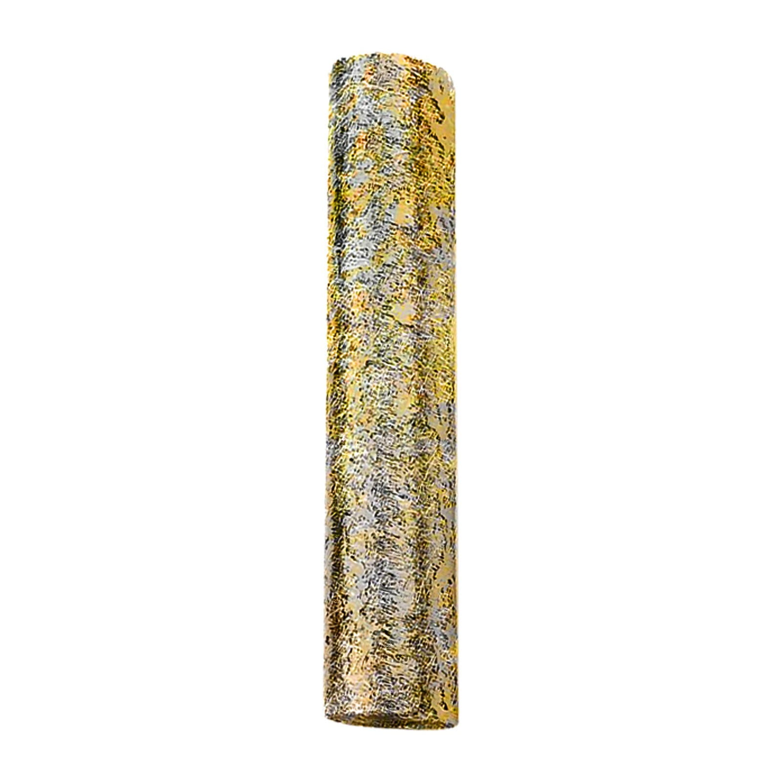 Black Gold Table Runner Roll, Sequin Foil Metallic Mesh Table Runner ...