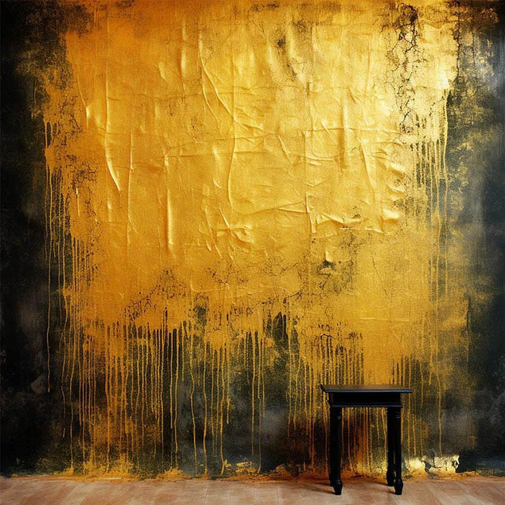 Black Gold Texture Wall Adult Birthday Wedding Maternity Portrait r ...