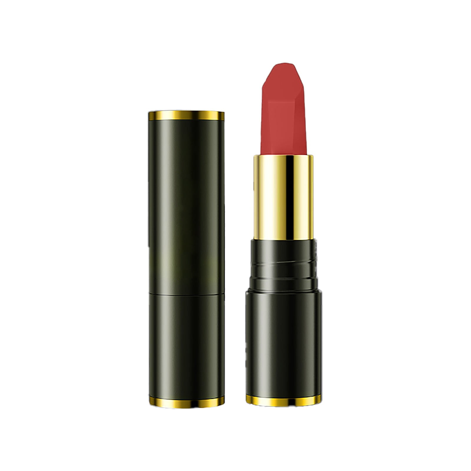 Black Gold Tube Velvet Matte Lipstick Make Up Lip Stain For Women Non ...