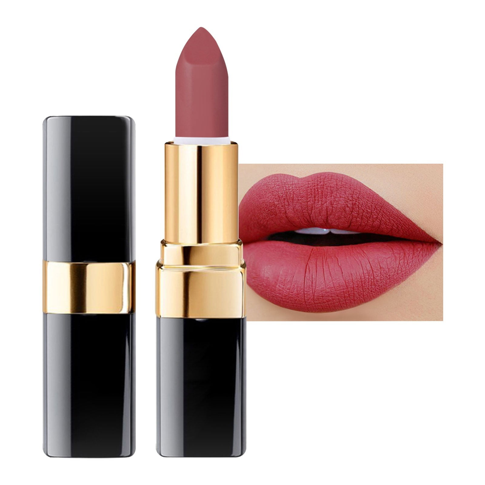 Black Golden Circle Lipstick Color Is Long Lasting And Not Easy To ...