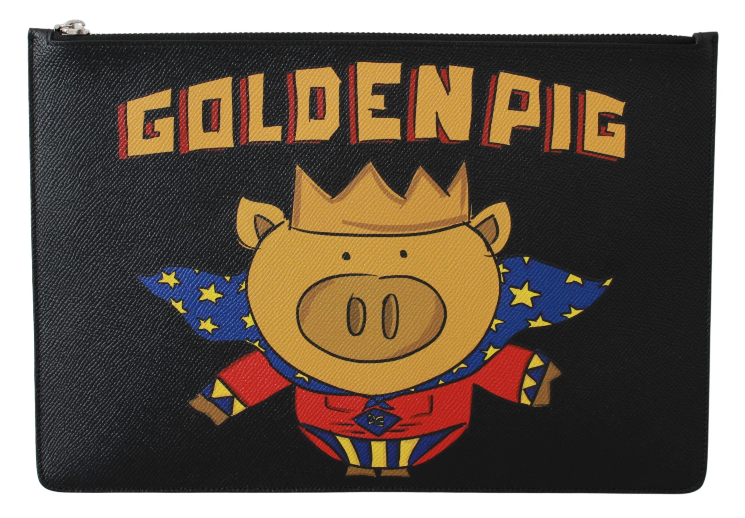 Black Golden Pig Leather Document Bag - Walmart.com