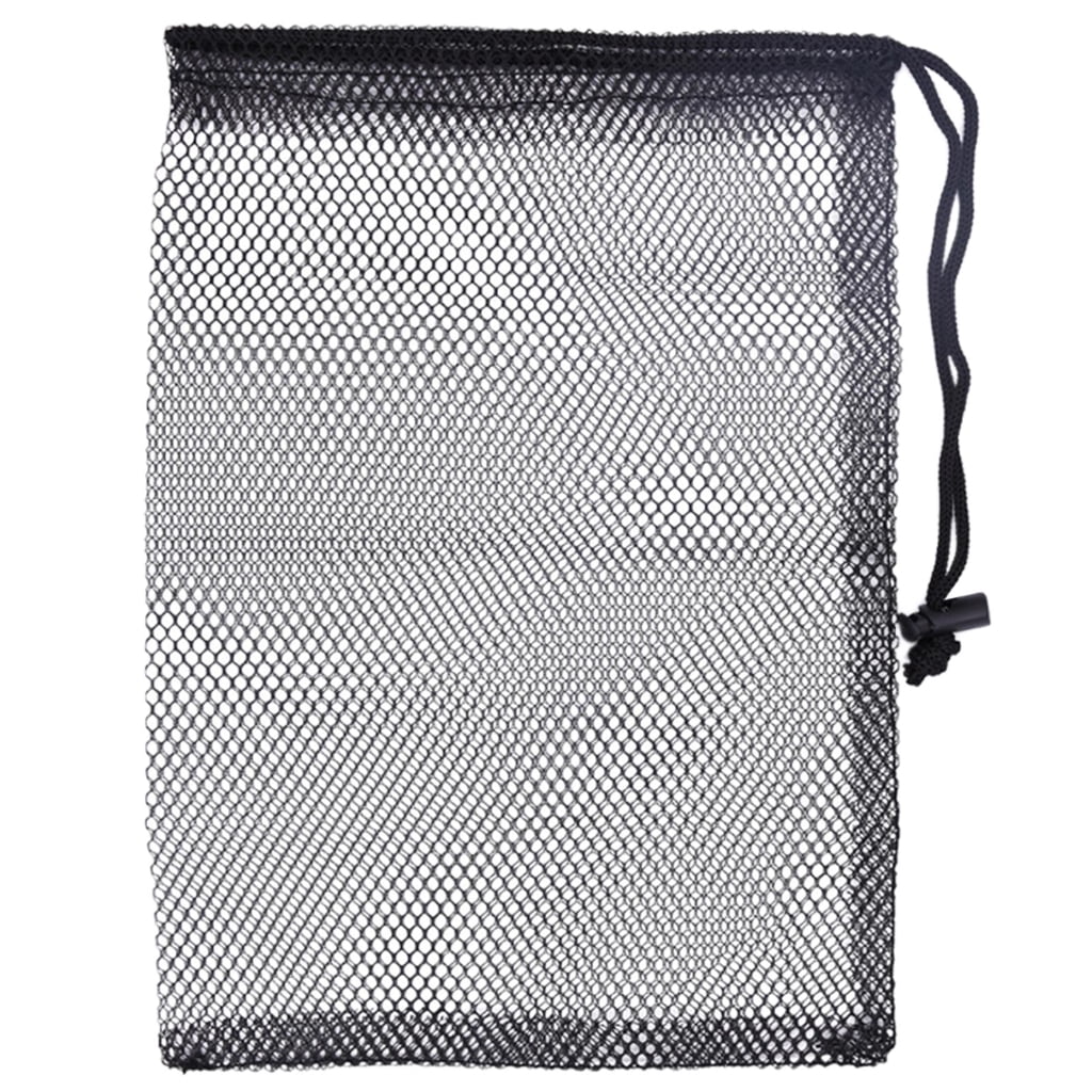 Black Golf Ball Bag Mesh Net Bags Golf Mesh Bag Sports Net Bag Golf ...