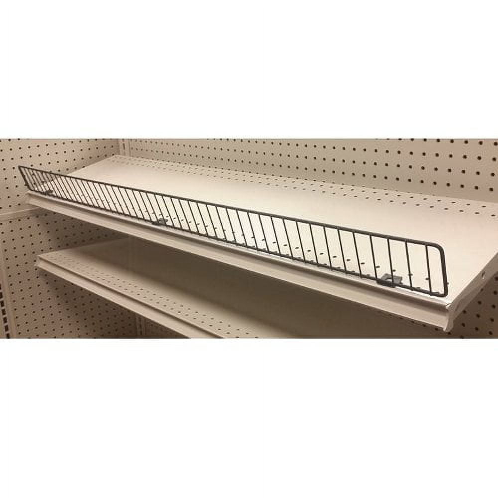 Black Gondola Shelf Wire Fence Fits Lozier & Madix Gondola Shelving - 3 ...