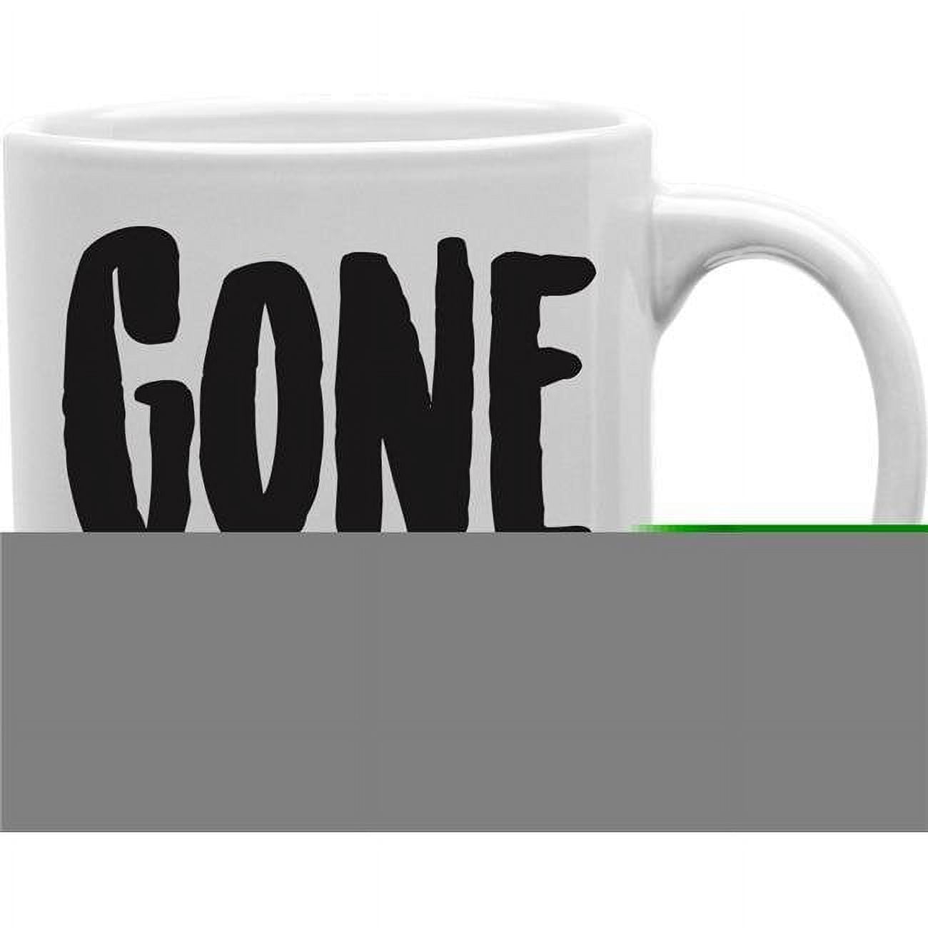 Black - Gone Camping Mug - Walmart.com