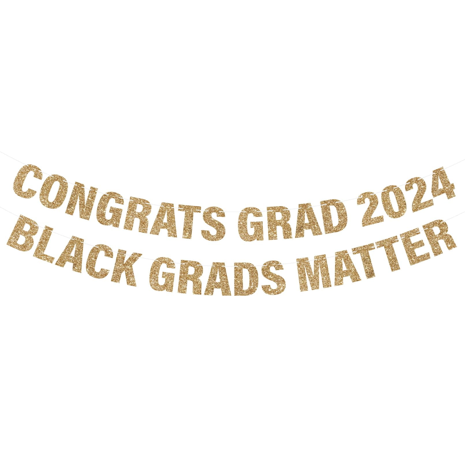Black Grad Matters Congrats OIF8 Grad 2024 Congratulations Banner ...