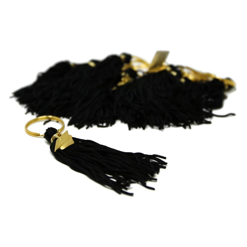 Black Grad Tassel Key Chain - Party Favors - 12 Pieces - Walmart.com