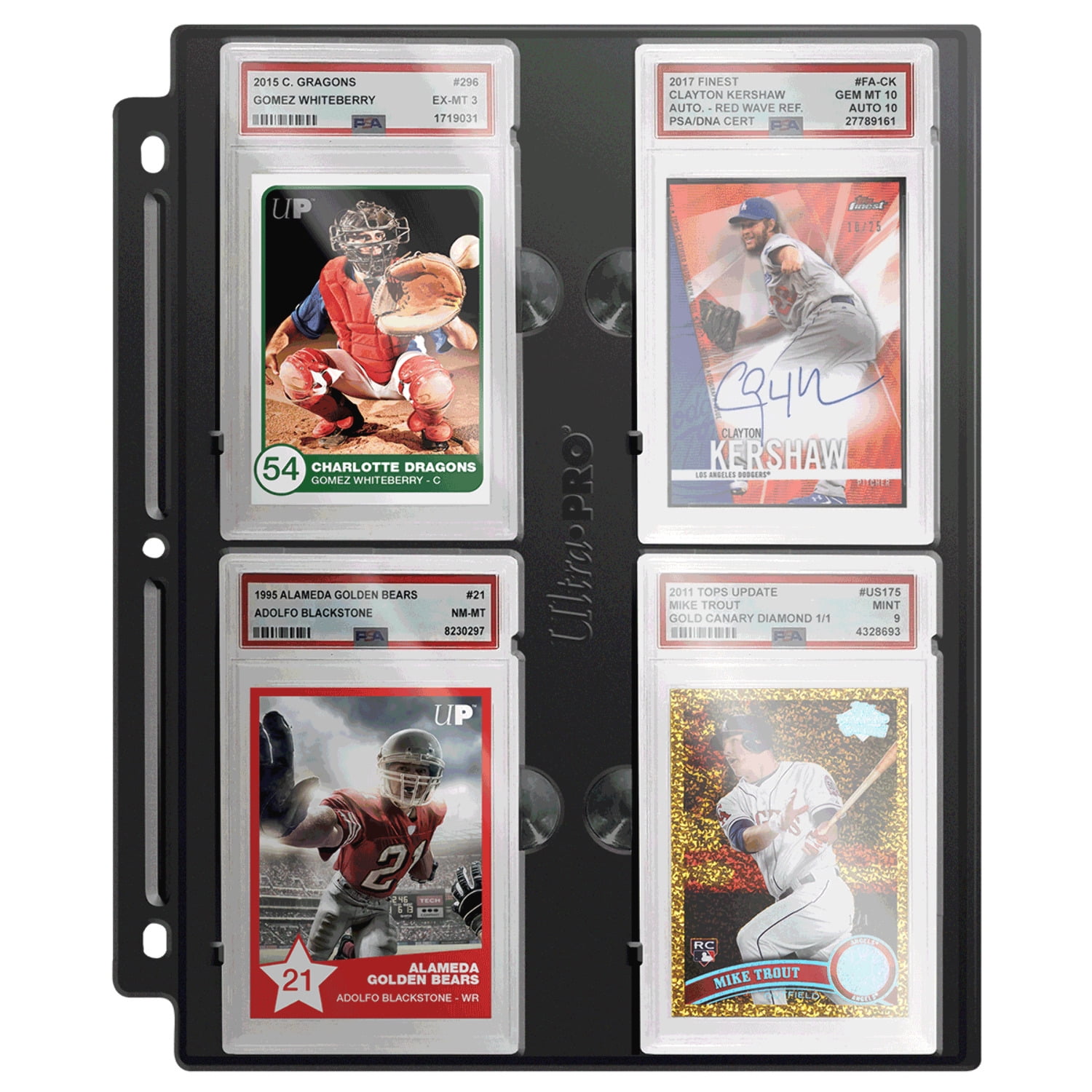 Ultra PRO: Page for PSA Slab - Black (1ct) - Walmart.com