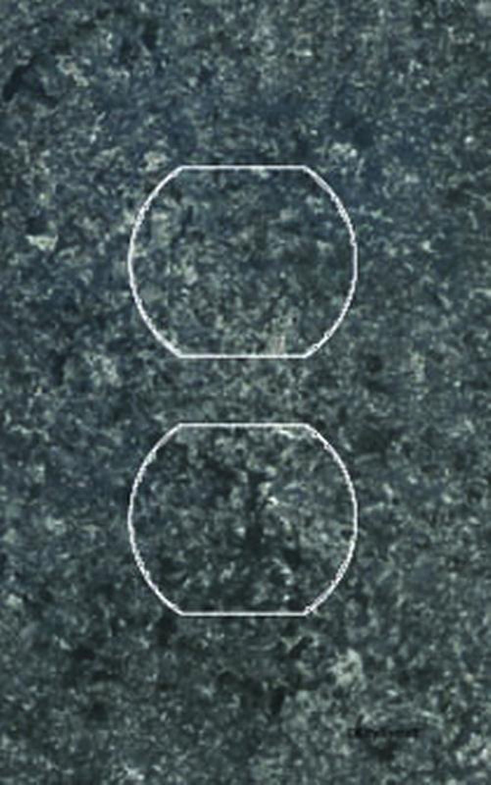 Black Granite Single Duplex SwitchStix Peel and Stick Art Deco Outlet ...