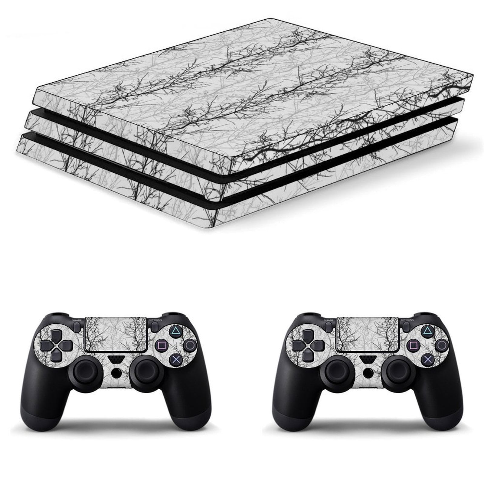 Black Grey Fast PS4/PS4 Pro/PS4 Slim Skin Sticker For Console And ...