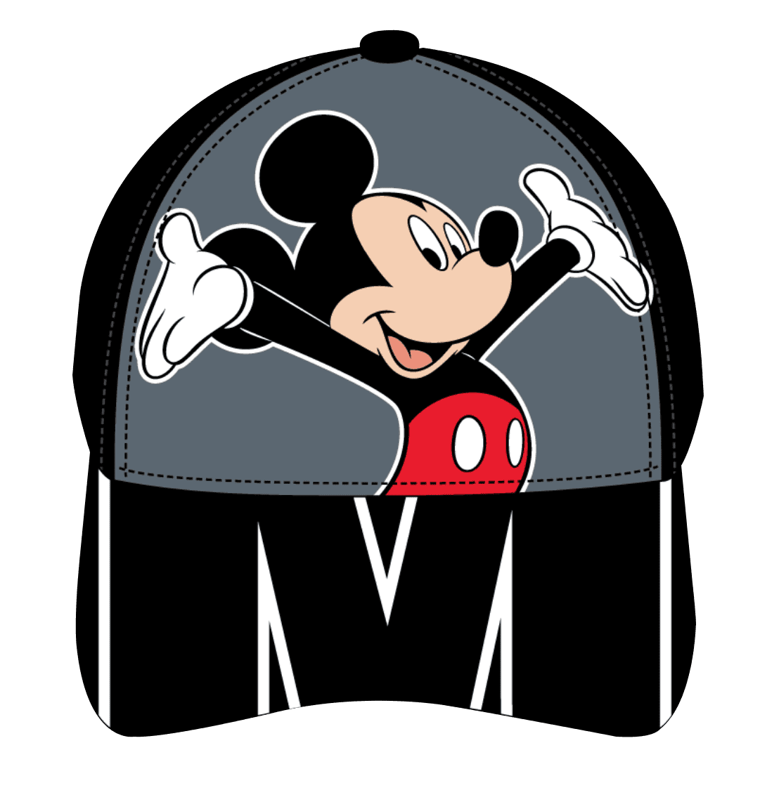 Black Grey MK Cap - Walmart.com