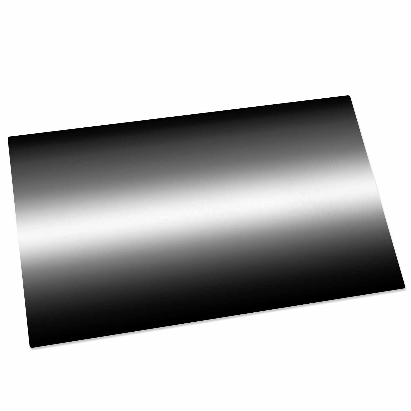 Black Grey Ombre Door Mat 20x31.5 Inch Modern Gradient Abstract Art ...