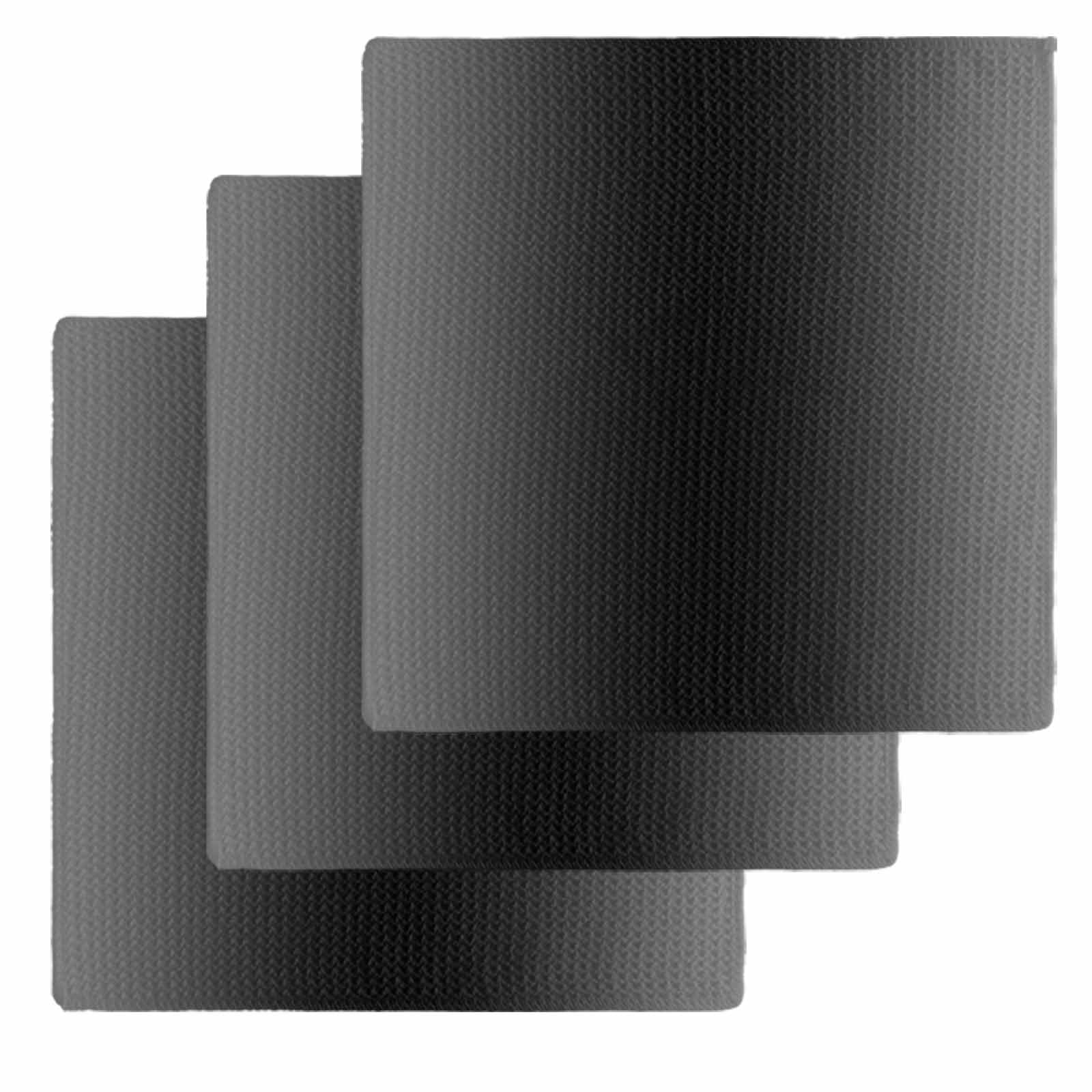 Black Grey Ombre Kitchen Dish Towels for Drying Dishes Set of 3 ...