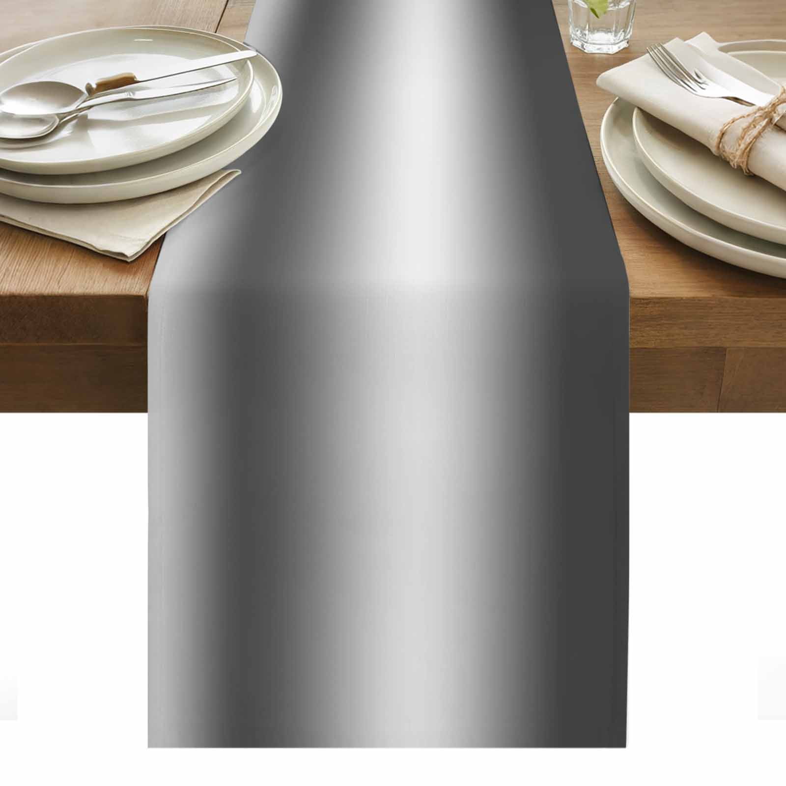 Black Grey Ombre Table Runner Contemporary Abstract Gradient ...